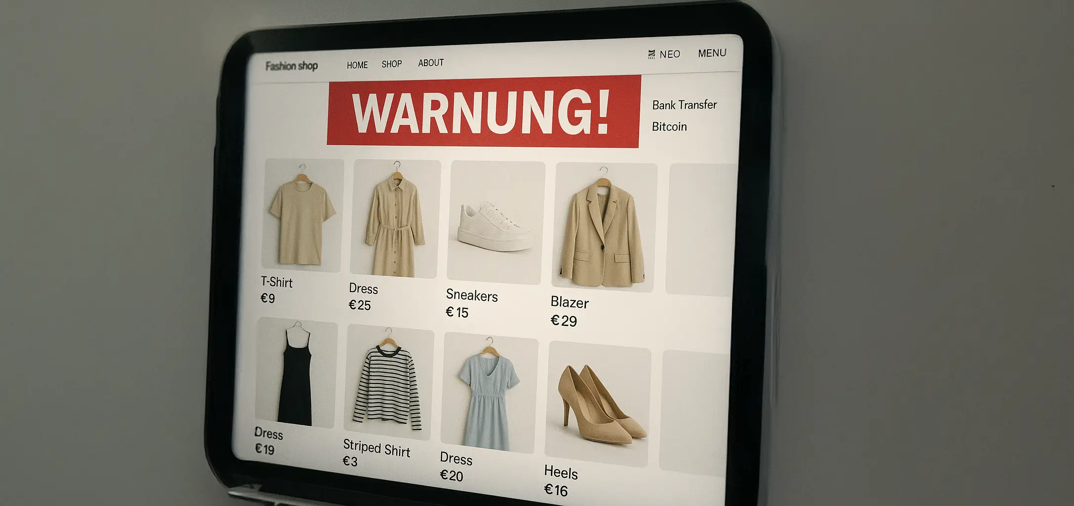 Fake-Shop's entlarven und melden oder recherieren. | Web Universum